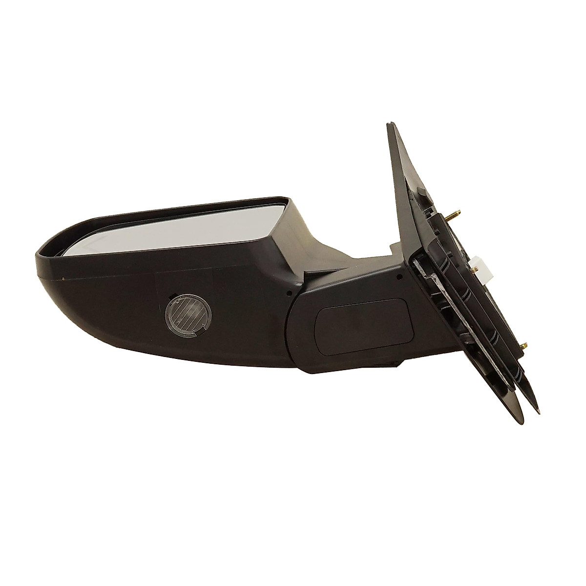 Kool Vue Mirror Compatible with 2007-2013 Toyota Tundra and 2008-2013 Sequoia Driver Side With Heated, Power Folding, In-glass Signal Light, Puddle Light