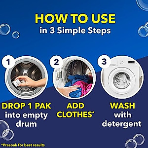 OxiClean Color Boost Laundry Brightener and Stain Remover Power Paks, 26 Count