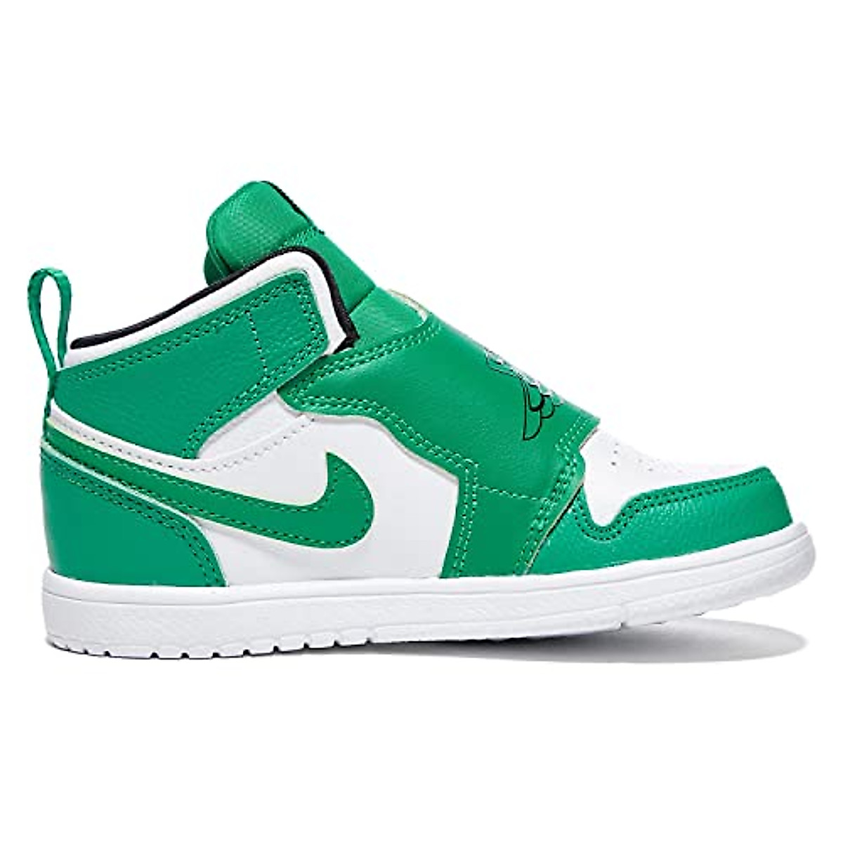 Jordan Baby Boy's Sky Jordan 1 (Infant/Toddler) Lucky Green/Black/White 4 Toddler M