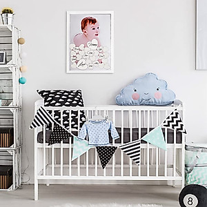 Wedding Guest Book, Wedding Guest Book Alternative, Drop Top Sign Frame Guestbook with White Hearts, Wedding Decoration for Reception, Baby Shower, Bridal Shower, Funeral Graduation