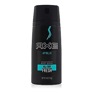 AXE Body Spray for Men Apollo 4 oz (Pack of 3)