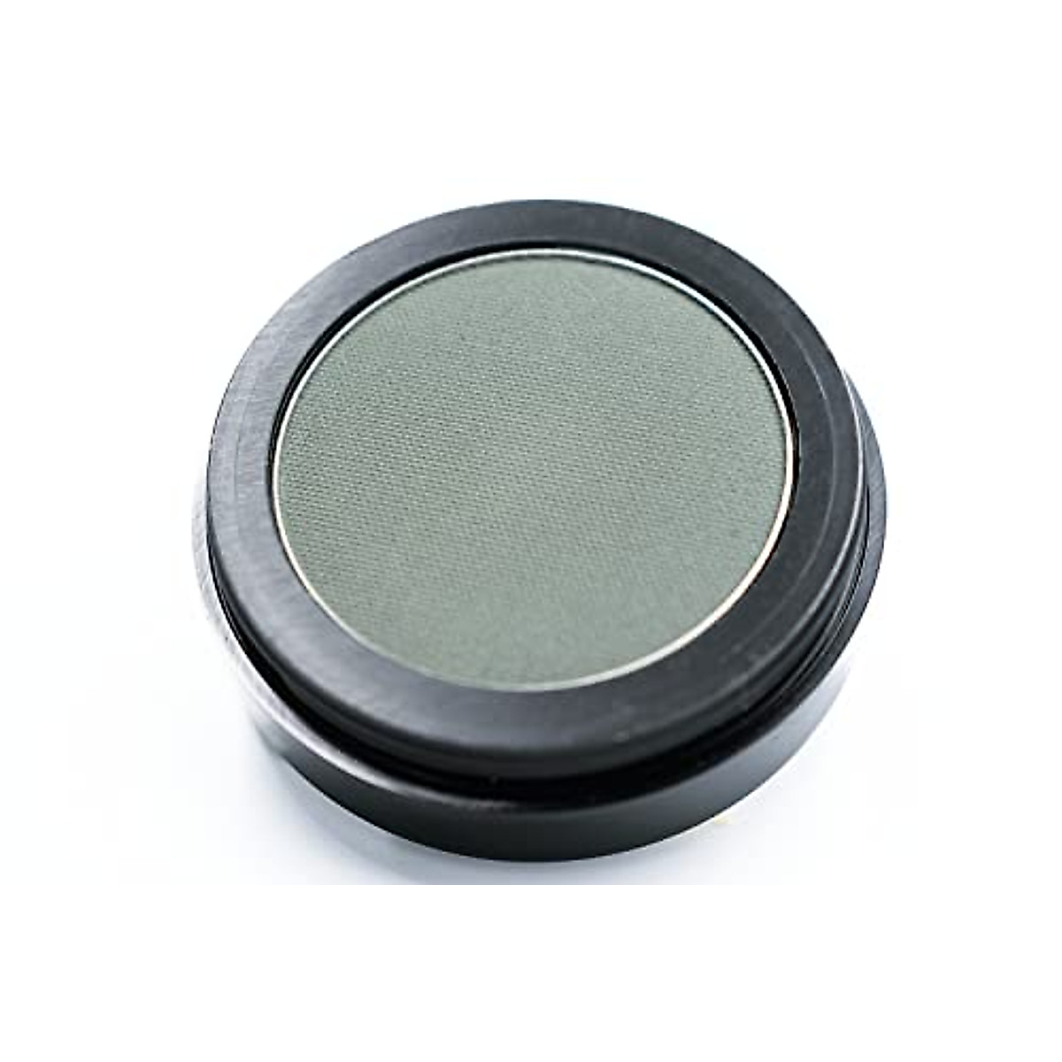Pure Ziva Khaki Grey Dark Green Sage Thyme Forest Fern Matte Opaque Pressed Powder Single Vegan Eyeshadow; Talc, Paraben & Cruelty Free