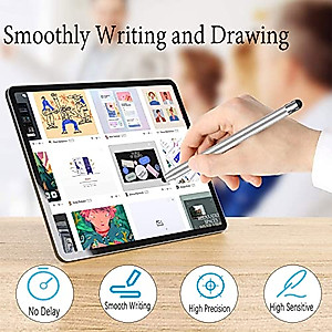 4 Pack Stylus for iPad Luntak Stylus Pens for Touch Screens 2-in-1 iPad Pencil Universal Rubber iPad Stylus Touch Screen Pen iPad Pen Compatible with iPad Mini/iPhone/Galaxy Note/Huawei/Xiaomi/Android