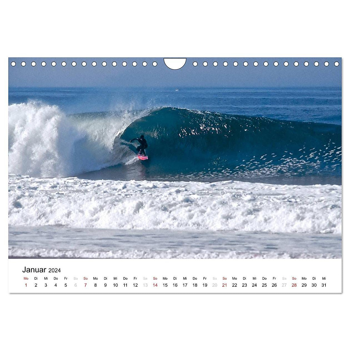 SURF PASSION 2024 Photos by Marion Koell (Wall Calendar 2024 DIN A4 Landscape), CALVENDO 12 Month Wall Calendar
