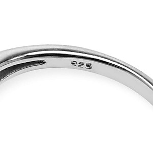 Silvershake Genuine Orange Carnelian Stone 925 Sterling Silver Celtic Knot Braided Solitaire Ring Size 6.5