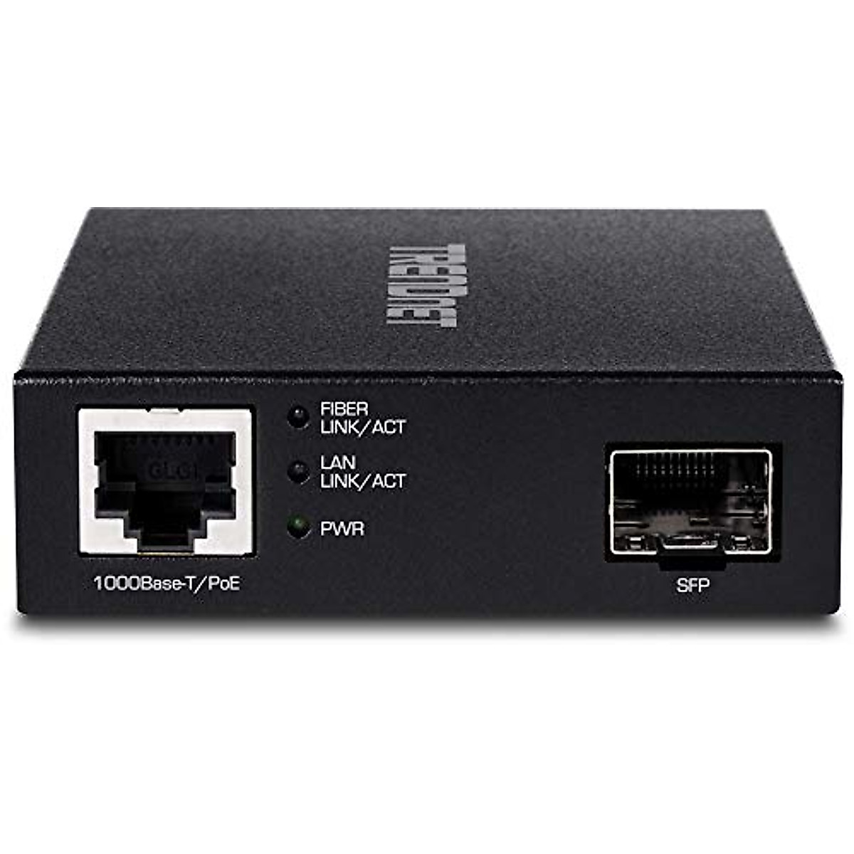 TRENDnet Gigabit Poe Pd SFP Fiber Media Converter, Poe Powered 100/1000Base-T to SFP Fiber Media Converter, Compact Design, TFC-PGSFP