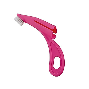Dog Toothbrush, Tooth Brushing Kit for Dog Teeth Cleaning - Dental Care for Puppies, Cats & Small Pets, Nylon Remove Ergonomic Dog Finger Toothbrush (Red)
