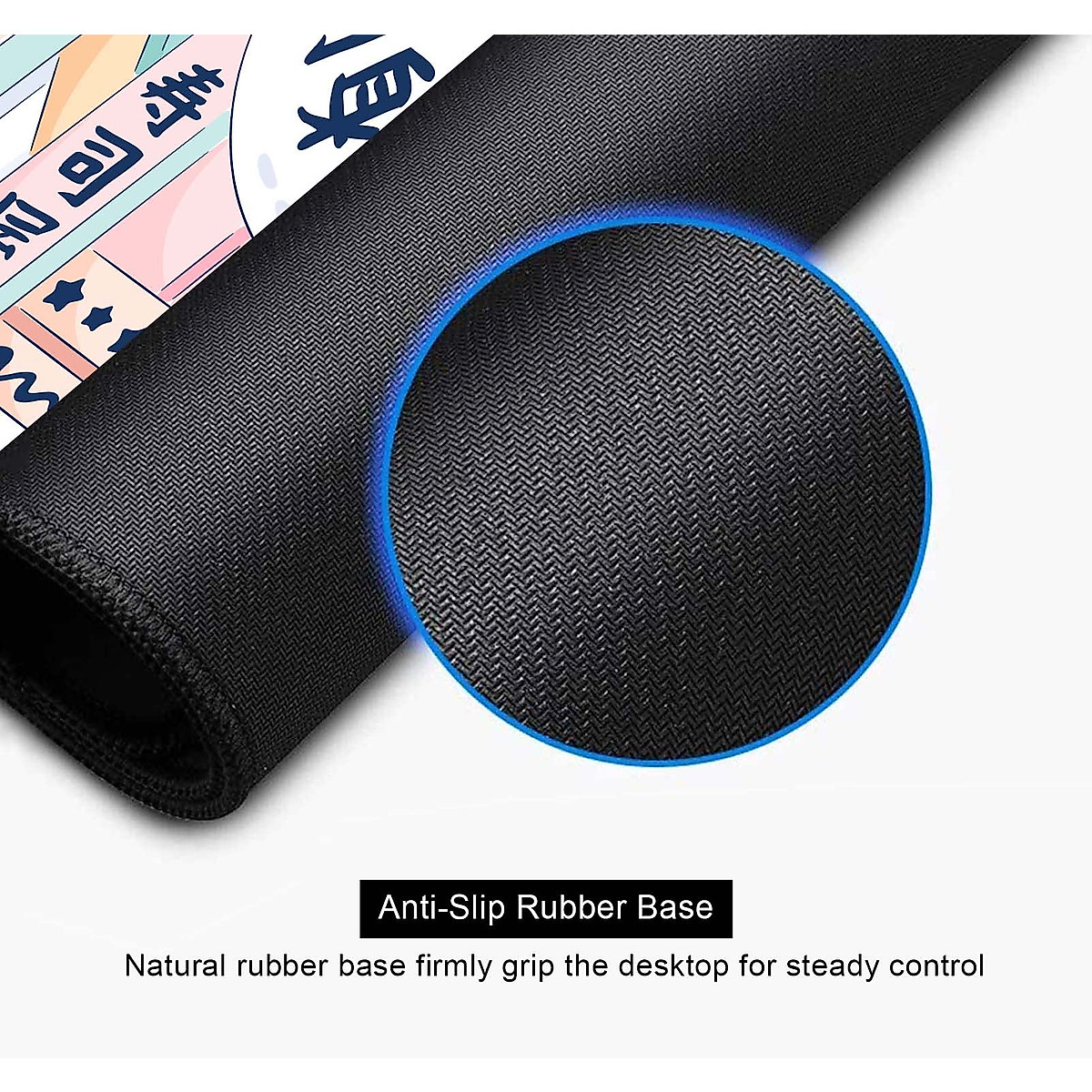 SXCKANG Cute Japanese Street Desk Mat XL, Pink Tokyo Street Mousepad Kawaii, Extra Large Gaming Mouse Pad, XXL Anime Aesthetics Scenery Deskmat, Full Desk Mouse Pad- 35.4 x 15.7 Inch