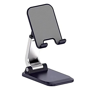 Cell Phone Stand for Desk, Adjustable Height Mobile Phone Holder for Home & Office, Compatible with iPhone 13 12 11 Pro XS Max XR 8 7 6S Plus, Samsung S22+ Note10, Tablets,Smartphones(4-10")