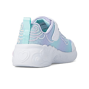 Skechers Kids Kids Princess Wishes Sneaker, Lavender/Multi, 10 US Unisex Toddler