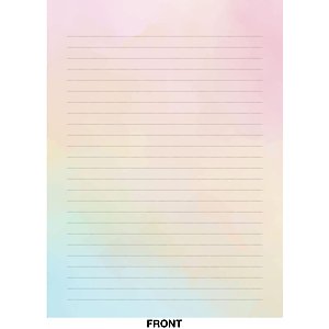 True Colors Lined Stationery Set (30 lined sheets, 24 envelopes)