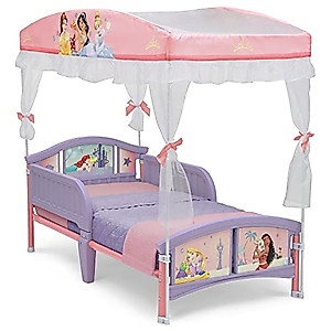 Delta Children Canopy Toddler Bed, Disney Princess