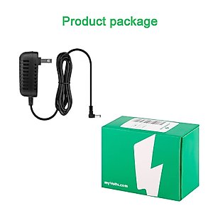 MyVolts 9V Power Supply Adaptor Compatible with/Replacement for Sega Master System I, Master System II Game Console - US Plug