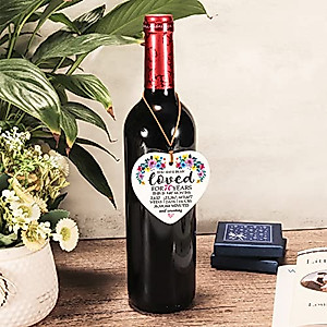 70th Birthday Gifts Ceramics Heart Plaque for Women Gift Idea for Seventieth 70th Birthday Anniversary Presents Ideas for Women Turning 70