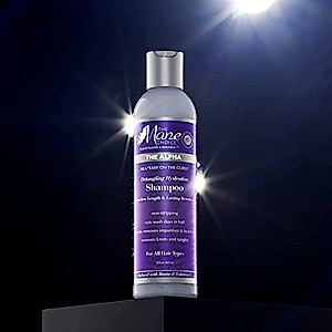 The Mane Choice The Alpha Easy On The Curls Detangling Hydration Shampoo, Gentle, Non-Stripping Clarifying Shampoo, Helps Remove Knots & Tangles, Supports Natural Hair Growth & Retention, 8 oz