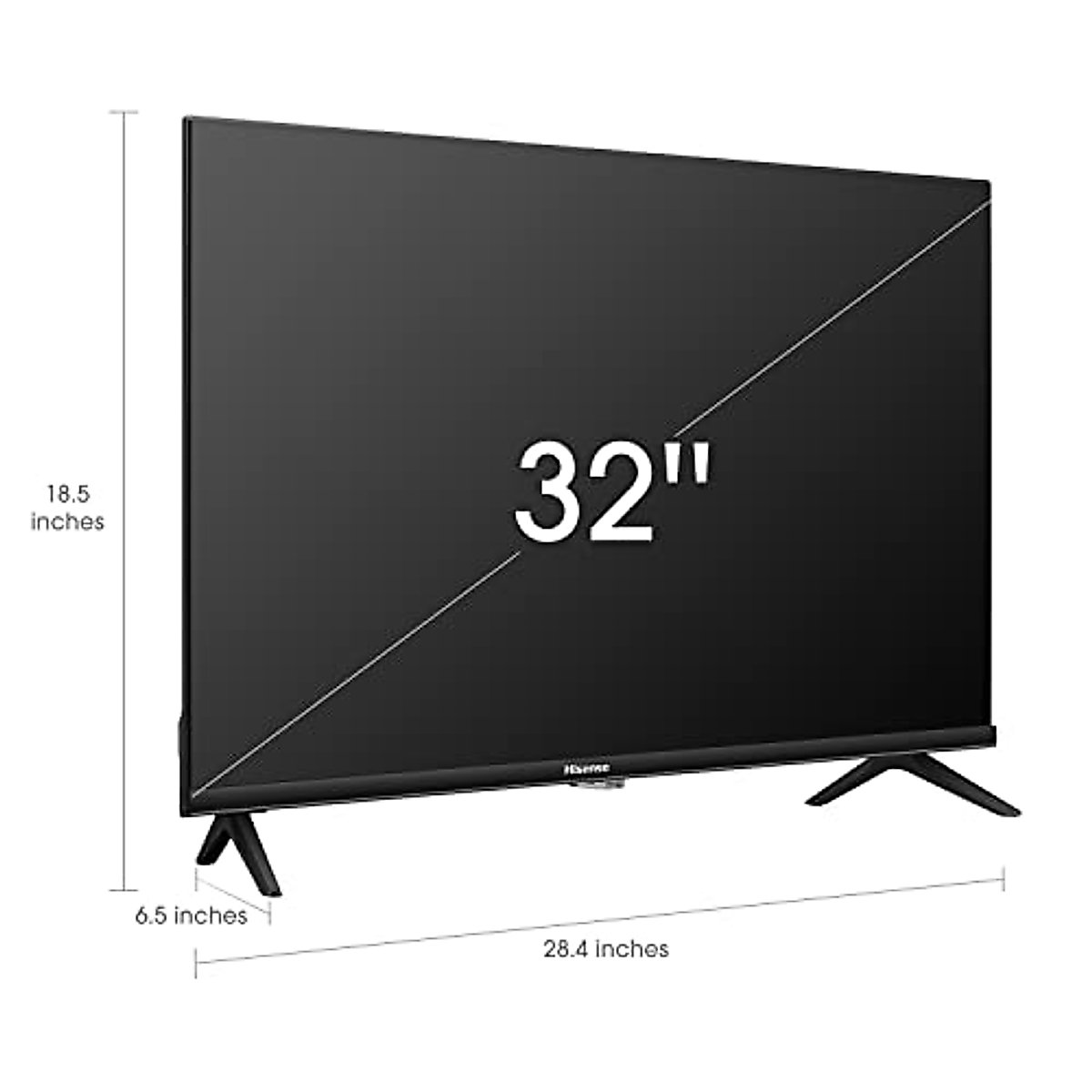 Hisense A4 Series 32-Inch FHD 1080p Smart Android TV with DTS Virtual X, Game & Sports Modes, Chromecast Built-in, Alexa Compatibility (32A4FH, 2022 New Model)