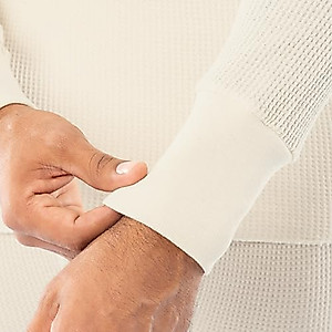 Indera Heavyweight Cotton Waffle Long Johns Thermal Undershirt for Men