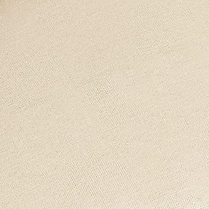 Hillsdale, Wimberly Modern Metal Vanity Stool with Rectangular Seat and X-Back Design for Makeup Room or Bathroom, Gold with Cream