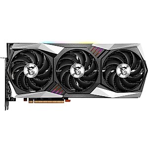 MSI Gaming Radeon RX 6900 XT Boost Clock Up to 2340 MHz 256-bit 16GB GDDR6 DP/HDMI Triple Torx 4.0 Fans FreeSync DirectX 12 VR Ready RGB Graphics Card (RX 6900 XT Gaming X Trio 16G) (Renewed)