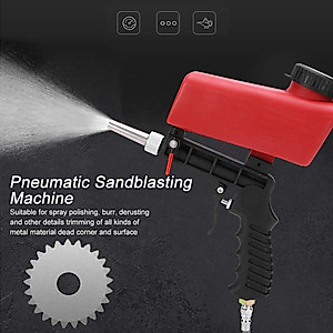 Pneumatic Sandblasting Machine, Industrial Adjustable Portable Sand Blaster Hand Held Pneumatic Sand Blaster
