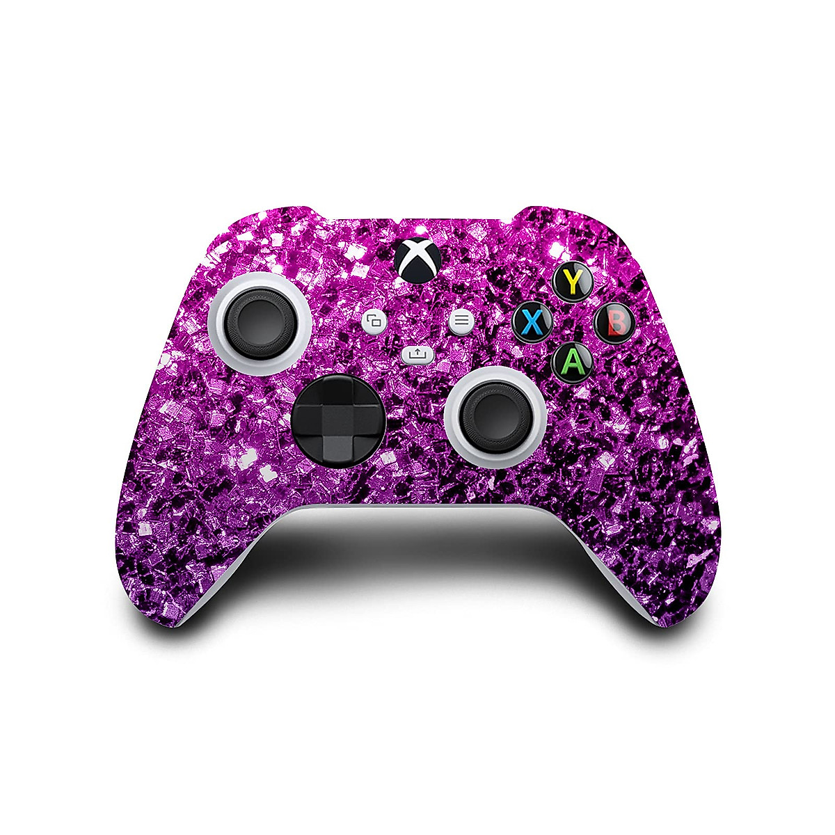 Head Case Designs Officially Licensed PLdesign Purple Pink Art Mix Vinyl Sticker Gaming Skin Decal Cover Compatible With Xbox Series S Console and Controller Bundle