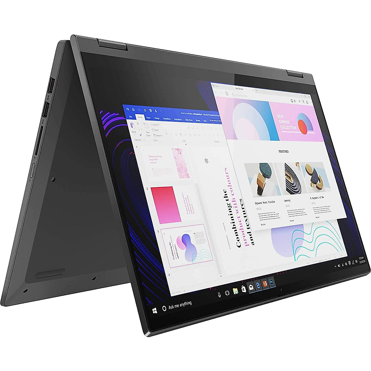 Lenovo IdeaPad Flex 5i 15.6" Laptop Core i7-1065G7 16GB Ram 512GB SSD Windows 10 Home 64 (Renewed)