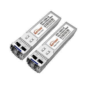 10Gb SFP sfp-10g-lr, OPTONE SFP+ 10G Single Mode Dual Fiber 1310nm SMF 10km LC Compatible with Cisco SFP-10G-LR, DDM Ubiquiti UF-SM-10G, Mikrotik,Netgear,Edge-core and More(2Pack)