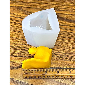 2 1/4'' small 3D silicone turkey mold candle soap TheHandmadeCharm