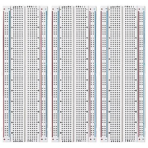DEYUE 3 Set of Solderless Prototype Breadboard 830 tie Points Breadboard
