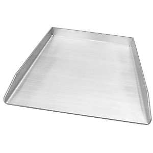 Shengyongh 17.2 inch Stainless Steel Griddle Pan Replacement for Weber Spirit 300 series, Spirit 700, Genesis Silver B/C, Genesis Gold B/C, Genesis Platinum B/C (2005 model Year)