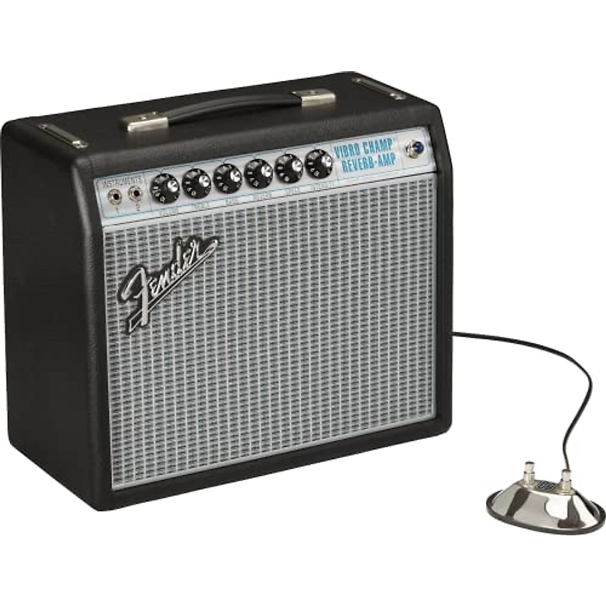Fender 68 Custom Vibro Champ Reverb Guitar Amplifier, with 2-Year Warranty