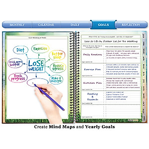 Tools4Wisdom 2024 Planner - 15 Month October 2023 thru Dec 2024 Planner - 8.5x11 Hardcover