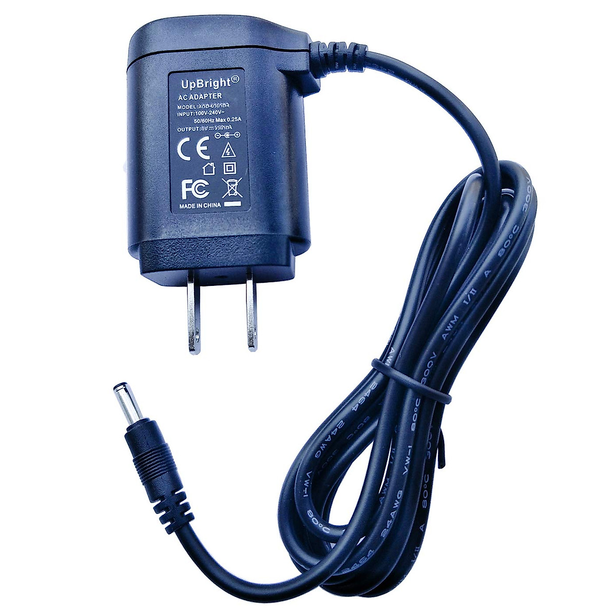 UpBright 5V AC/DC Adapter Compatible with OttLite CDO-007 290089 4050 290G59 ODO-007 CDO007 290009 259WBC 29000C LED Handheld Task Light Lamp Ott Lite 4.5V 5.0V 4.5VDC 5VDC DC4.5V Power Supply Charger