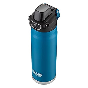 Coleman Burst™ 40 oz. Stainless Steel Autopop Water Bottle, Deep Ocean