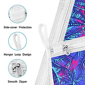 Trees Bright Pink Laundry Mesh Bag Delicates Lingerie Laundry Wash Bag Heavy Duty with Zipper Clothing Washing Bags for Packing Travelling Washing