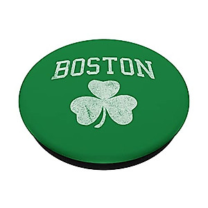 Boston Irish Shamrock St. Patrick's Day PopSockets Swappable PopGrip