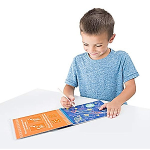 Melissa & Doug On the Go Scratch Art Color-Reveal Pad - Vehicles