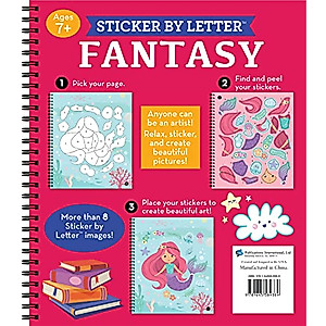 Brain Games - Sticker by Letter: Fantasy