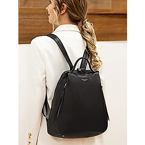 Giorgio Ferretti Soft Genuine Leather Italian Backpack for Women Small Real Leather Backpack Purse