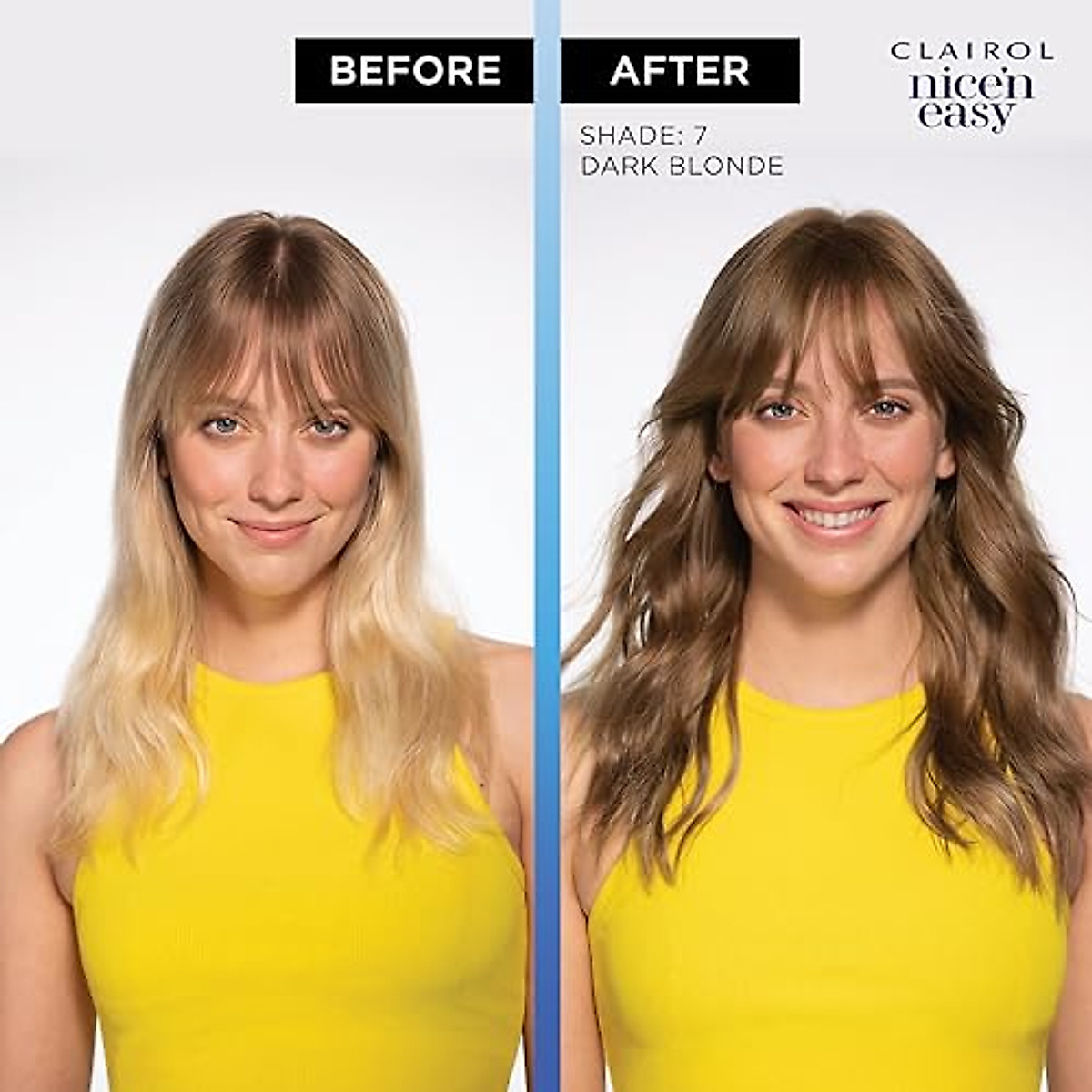 Clairol Nice'n Easy Permanent Hair Dye, 5M Medium Mahogany Brown Hair Color, Pack of 1