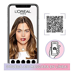 L'Oreal Paris Makeup Air Volume Mega Mascara, Lightweight & Long-lasting Volumizing Mascara for Voluminous Eyelashes, Waterproof Black, 0.3 Fl Oz