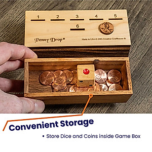 Penny Drop size medium from Creative Crafthouse - Fun family or bar game