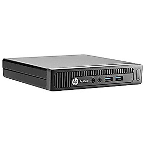 HP ProDesk 600-G2 Mini Desktop, Intel Core i3-6100T, 3.2GHz, 3MB Cache Dual-Core, 16GB DDR4 (Supports up to 32GB), 256GB Solid State Drive, Win10Pro (Renewed)