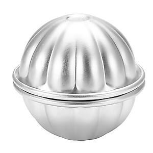 DIY Molds Aluminium, Metal Bath Bomb Molds, DIY Bath Bomb Mold Kit, DIY Bathtub Bomb Molds with Sea Creature Shapes, Soap Molds, Cake Molds, Candle Molds for Fizzy Bombs(9)