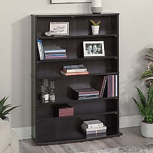 Sauder 413034 Beginnings Multimedia Storage Tower, Cinnamon Cherry