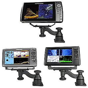 RAM Mounts Horizontal 6" Swing Arm Mount for Fishfinders & Chartplotters RAM-109HU Compatible with Garmin, Humminbird, Lowrance + More