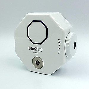 OdorStop OS300 Professional Grade Mini Ozone Generator Ionizer for Deodorizing and Purifying Small Areas Such as Bathrooms, Bedrooms, Personal Workspaces, Hotel Rooms, Offices, and RV’s (300 sq ft +)