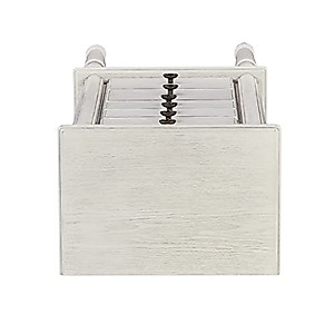 Powell Darcy Off White Jewelry Armoire