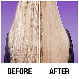 INOAR – Absolut Speed Blond Shampoo & Conditioner Set Designed for Bleached, Blonde, Brassy, and Grey Hair Types, Vegan Hair Product, Cruelty Free Haircare for Men and Women (2 Bottles, 8.5oz. each)