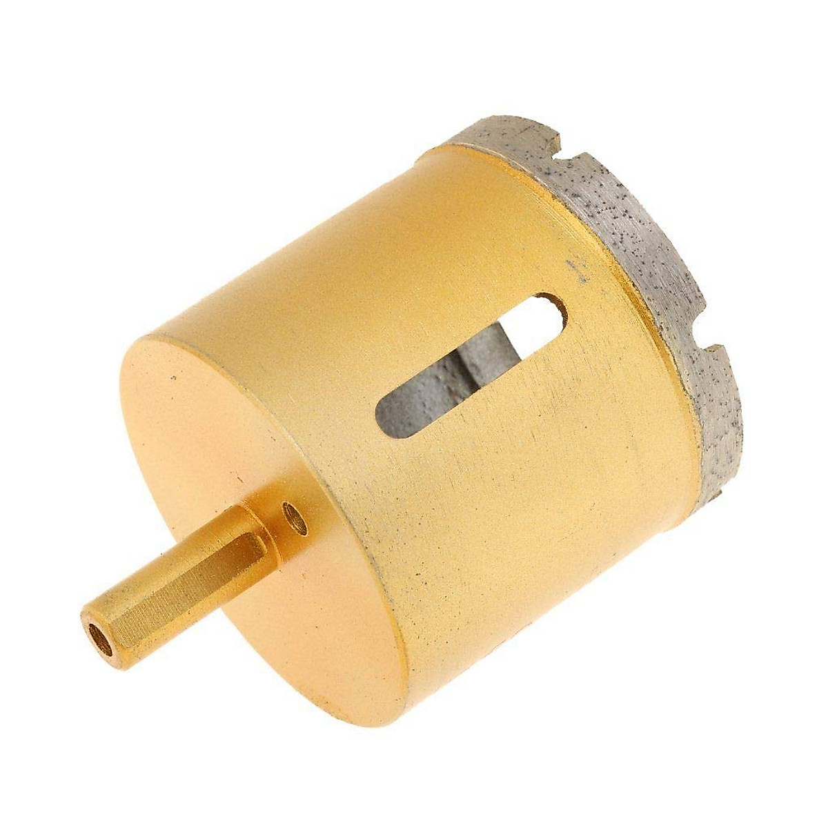 2-3/8 Inch Masonry Hole Saw, Diamond Hole Saw, Heavy Duty Dry Core Bits for Concrete, Brick, Cinder Block, 3/8 inch Shank, Core Drill Bit Extra Long Depth of Cut